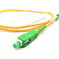 China Fiber Optic Patch Cable G657A2 SC/FC/LC/UPC/APC Duplex Patch Connector Indoor Fiber Cord for sale
