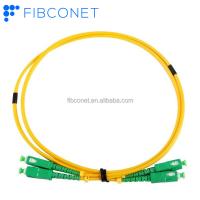 China FTTH Sc APC G657 G652 Simplex Fiber Optic Patch Cord Cable Optical Breakout 8 12 24 Core for sale