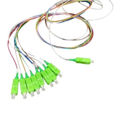 China Fiber Optic Splitter Manufacture Mini Type PLC Splitter for FTTH Single Mode Fiber for sale