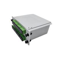 China FTTH 1*16 SC APC UPC LC Cassette Type PLC Optical PLC Splitter for Network Connection for sale