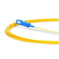 China Low IL SC APC/UPC SM/MM simplex singlemode indoor Fiber optic pigtail Customize Fiber length for sale