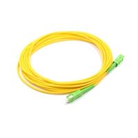 China Speed Data Transmission G657A2 Duplex Optical Fiber Patch Cord for Communication for sale