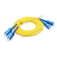 China Speed Data Transmission G657A2 Duplex Optical Fiber Patch Cord for Communication for sale