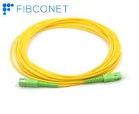 China FTTH Indoor SC G657A2 G652D Simplex Duplex Fiber Optical Patch Cord with APC Connector for sale