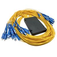 China FTTH Fiber Optic ABS Box APC Upc Sc PLC Splitter for in Fiber Patch Cord Manufacture for sale