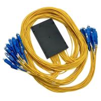 China FTTH Fiber Optic ABS Box APC Upc Sc PLC Splitter for in Fiber Patch Cord Manufacture for sale