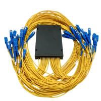China FTTH Fiber Optic ABS Box APC Upc Sc PLC Splitter for in Fiber Patch Cord Manufacture for sale