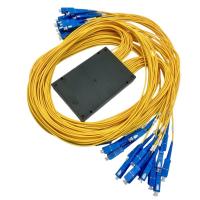 China FTTH Fiber Optic ABS Box APC Upc Sc PLC Splitter for in Fiber Patch Cord Manufacture for sale