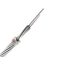 China Communication Cables Opgw Power Optical Cable Core Fiber with 2 to 144 Cores 174.2 mm2 for sale