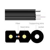 China 1 Core Fibconet FTTH/FTTX ADSS GYTS Outdoor Drop Fiber Optic Cable for Communication for sale
