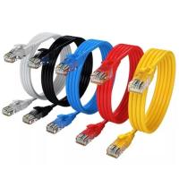 China 25m/s FTTH Cat5e Cat6 Underground Outdoor Drop Fiber Optic LAN Cable for Communication for sale