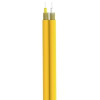 China 1 Core FTTH Waterproof Armored Outdoor Yellow Fiber Optic Cable for Country Markets for sale
