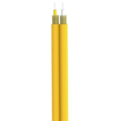 China 1 Core FTTH Waterproof Armored Outdoor Yellow Fiber Optic Cable for Country Markets for sale