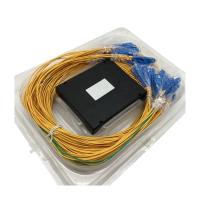 China Supply Fiber Optical PLC Splitter 1X8 1X16 SM ABS Box for Fiber Patch Cord Manufacture for sale