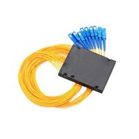 China ABS Box Optical PLC Splitter 1X32 1X8 1X16 for Fiber Patch Cord Manufacture in FTTH for sale
