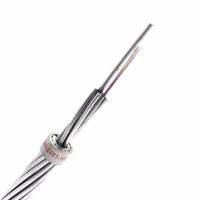 China 210 kN OPGW Fiber Cable Strip for Overhead Installation 2 to 144 Cores AA and As Wire for sale
