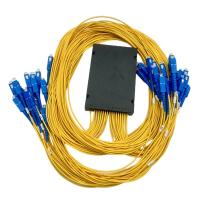 China Fiber Optic Communication Equipment 1X32 PLC SC UPC Splitter Box with Network None for sale