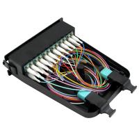 China FTTH Fiber 12 Port SM OM3 OM4 LGX LC UPC Single Mode Fiber Cable Box Fiber MPO MTP Modular for sale