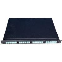 China 1U 19' Racks Enclosure MPO-LC Connector Fiber Optic Cassette Patch Panel for Rack Mount for sale