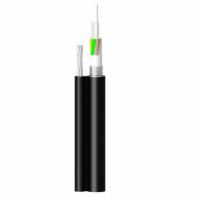 China Black PE Fiber Optic Cable GYXFTC8Y 4/8/12 Core G652D Outdoor Single-Mode FTTH Cable for sale