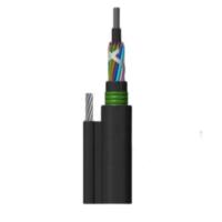 China Black PE Fiber Optic Cable GYXFTC8Y 4/8/12 Core G652D Outdoor Single-Mode FTTH Cable for sale
