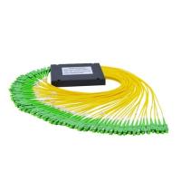 China SC APC/UPC Connector Type ABS PLC Splitter for FTTH 1*2 1x 4 1*32 in ABS Box for sale