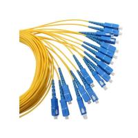 China 1X8 SC UPC Singlemode Fiber Optic ABS BOX PLC Splitter for Fiber Patch Cord Manufacture for sale