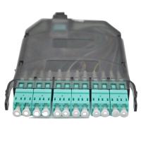 China Seamless Data Transmission FTTH MPO Cassette with LC APC to LC UPC Duplex Fiber Optic for sale
