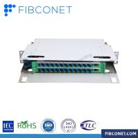 China 1u 2u Sc FC Patch Panel Fiber Optic Distribution Frame ODF for Optical Fiber Network for sale