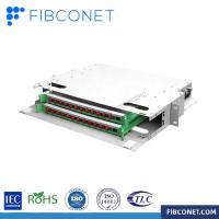 China 1u 2u Sc FC Patch Panel Fiber Optic Distribution Frame ODF for Optical Fiber Network for sale