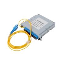 China Fiber Optical PLC Splitter in ABS Box for FTTH SC/UPC 1x2 1x4 1x8 1x16 Network Device for sale