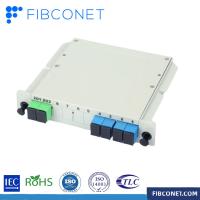 China Optical PLC Splitter 1x8 ABS Box with Card Insertion Box Programming Controller for sale
