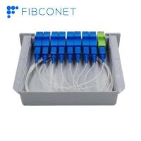 China 1x2/1x4/1x8 SC APC/UPC SM 0.9mm Fiber PLC Splitter for Stable Patch Cord Manufacture for sale