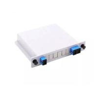 China 1x2/1x4/1x8 SC APC/UPC SM 0.9mm Fiber PLC Splitter for Stable Patch Cord Manufacture for sale