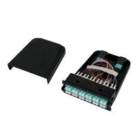 China FTTH Fiber MPO Module 12 Port SM OM3 OM4 LGX LC UPC Fiber MTP Box with Network None for sale