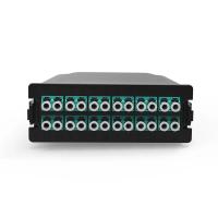 China FTTH Fiber MPO Module 12 Port SM OM3 OM4 LGX LC UPC Fiber MTP Box with Network None for sale