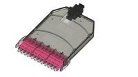 China FTTH Fiber MPO Module 12 Port SM OM3 OM4 LGX LC UPC Fiber MTP Box with Network None for sale