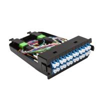 China FTTH Fiber MPO Module 12 Port SM OM3 OM4 LGX LC UPC Fiber MTP Box with Network None for sale