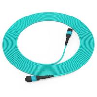 China High Density MTP/MPO-LC Fan-out Patch Cord 000pieces/Month Fiber Optic MPO Cable for sale