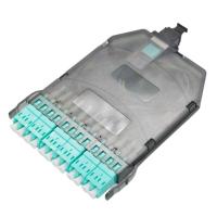 China Fiber Connectivity MPO-24Core LC/APC Box Type LGX MPO/MTP 12 Port LC Fiber Box Module for sale