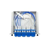 China FTTH SC/UPC 1 * 16 Plug-in LGX Fiber Optic Splitter Box Plug-and-Play Design for Easy for sale