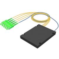 China 1X8 1X16 optical fiber PLC splitter box sc upc plc ABS box type optical fiber PLC splitter for sale