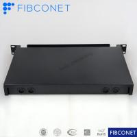 China Drawer Type Rack Mount Splicing Fiber Optic Patch Panel for Fiber Patch Cord Manufacture for sale