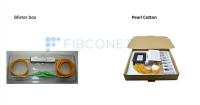 China FTTH Fiber Optic Equipment 1x5 PLC Splitter with Operating Wavelength 1260-1650nm for sale