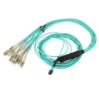 China Sheath Material PVC Sc/FC/St/LC MPO Fiber Optic Patch Cord for Wide Wavelength Range for sale