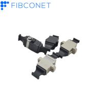 China 4-24 Core SM or MM Fiber Connection Duplex MTP Fiber Optic Adapter with 1 MPO Adapter for sale