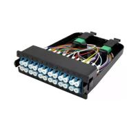 China 12 Port LC Cassettes MPO-24Core LGX MPO/MTP Fiber Module for Fast FTTH Infrastructure for sale