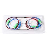 China Mini FWDM multiplexer for Micro steel tube of 1310nm 1490nm 1550nm wavelength division for sale