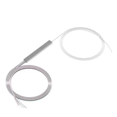 China FTTH FC/SC/LC/ST Fiber Optic 1X2 1X16 Mini PLC Splitter with SC APC/UPC Tube Connector for sale