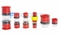 China FTTH Push in Duct Connector for FTTX Fiber Optic Microtube End Stop Network Connector for sale